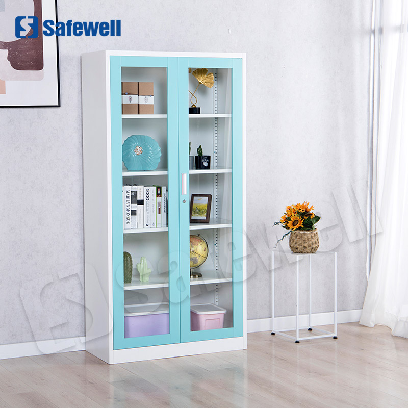 Safewell Glass Swing Door Steel Filing Cabinet F11 - www.safesworld.com