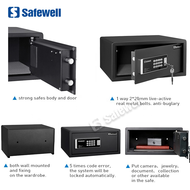 H2702M Safewell 1.2 Cubic Capacity Hotel Safe - www.safesworld.com