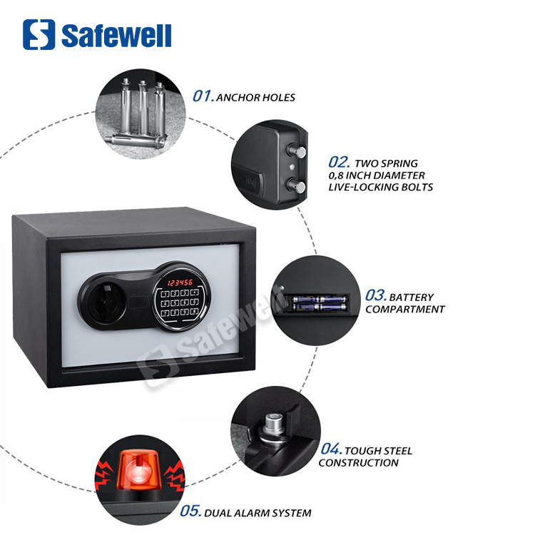 E12000E Safewell Safe Box With Digital Lock - www.safesworld.com